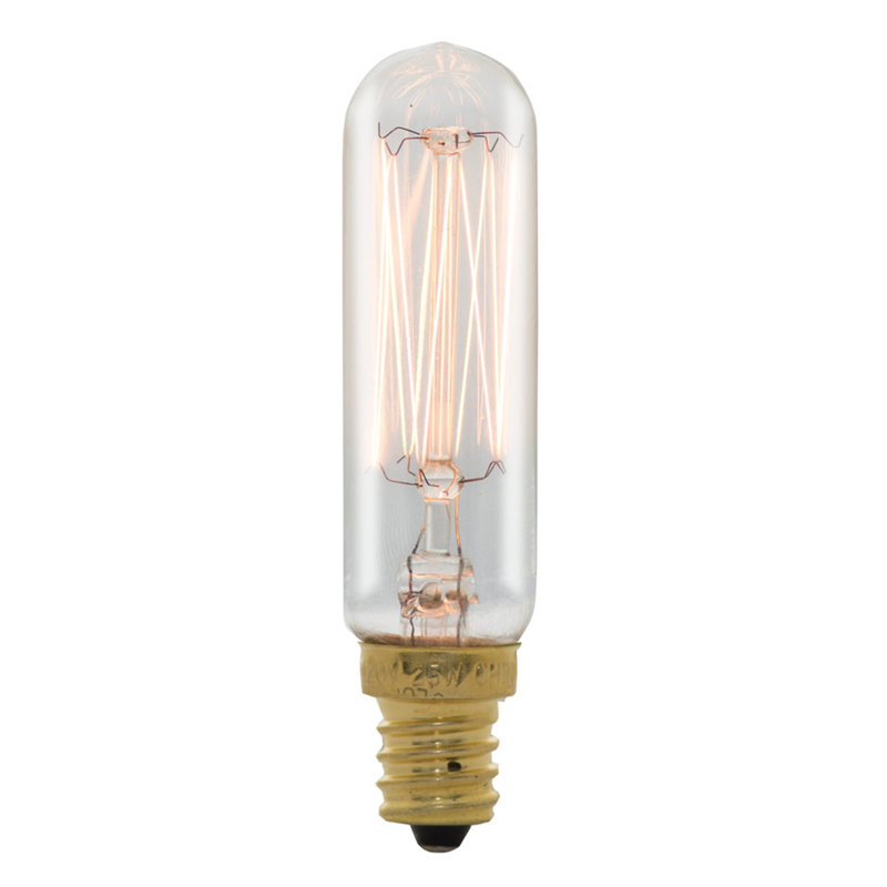 Bulbrite Industries 25 Watt (25 Watt Equivalent), T6 Incandescent ... Bulbrite Industries 25 Watt (25 Watt Equivalent), T6 Incandescent ...